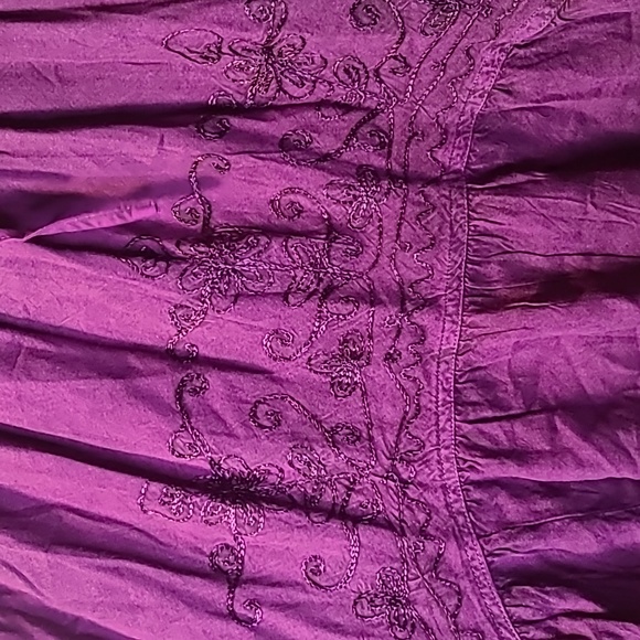 Just Cruising Skirts Nwt Beautiful Purple High Low Hippie Boho Maxi Skirt Poshmark